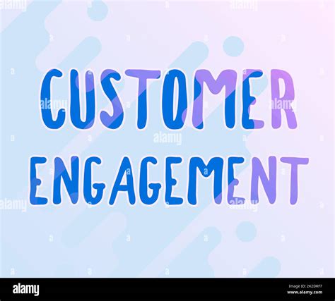 Handwriting Text Customer Engagement Business Overview Communication Connection Between A
