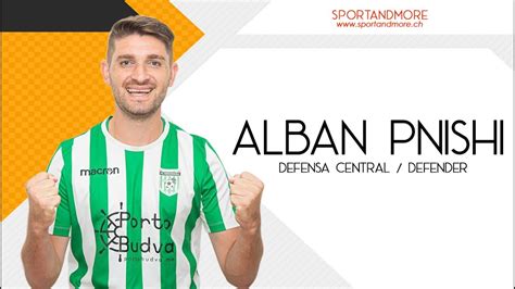 Alban Pnishi Fk Feronikeli Kos Defensa Central Defender Youtube