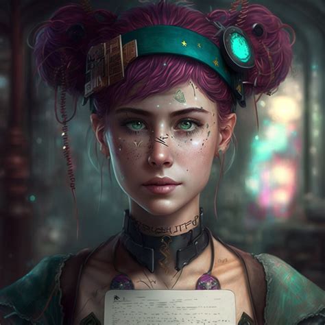 Cyberpunk Jane Austen Nft Carl Paris Nft