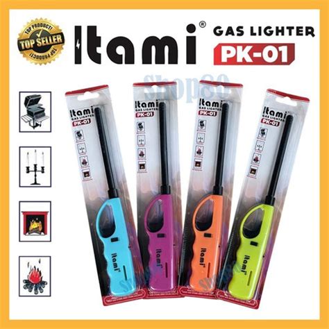 Jual Korek Api Panjang Korek Gas Pemantik Itami Pk 01 Gas Lighter