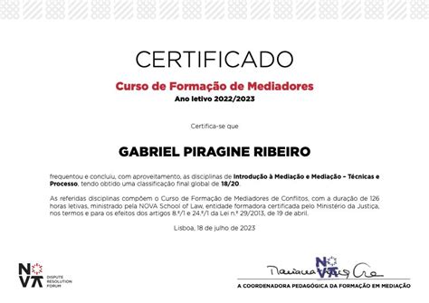 Im Happy To Share That Ive Obtained A New Certification Certificado… Gabriel Piragine Ribeiro