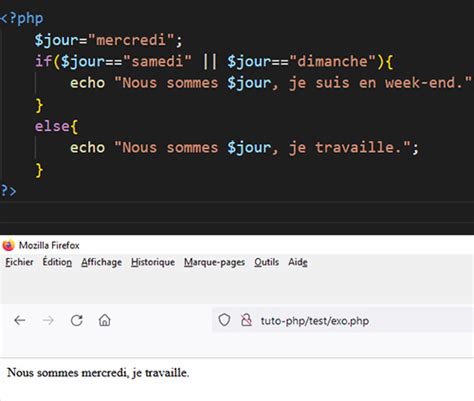 Les Conditions En PHP