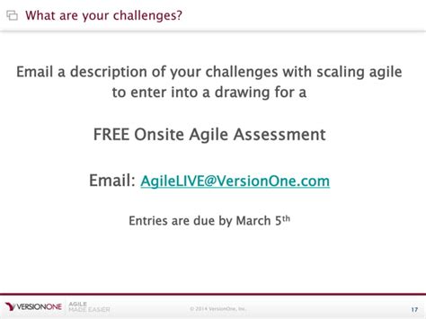 agilelive scaling agile to the program and portfolio levels part 2 ppt
