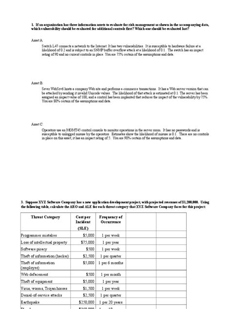 Chapter 4 Problems Pdf Vulnerability Computing Threat Computer