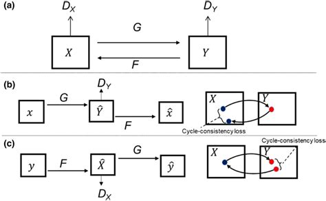 The Cyclegan Structure A Two Mapping Functions G X → Y And F Y → X
