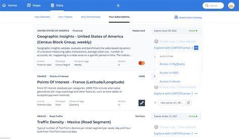 Delivering Geospatial Datasets On The Leading Cloud Data Platforms