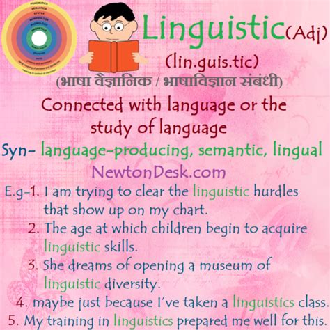 Linguistic Connected With Language Or The Study Of Language Flash