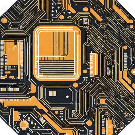 premium ai image hightech circuitry