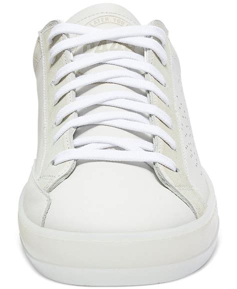 P448 Mens White Logo Sneakers Macys