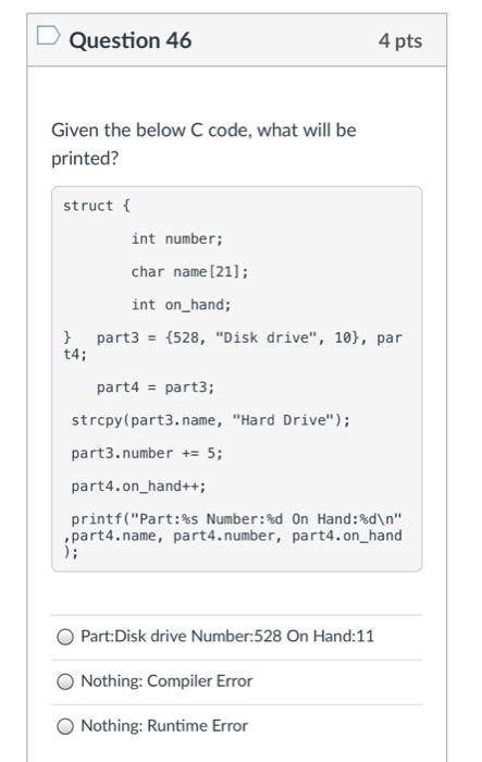 solved question 42 2 pts assume a file myfile txt is