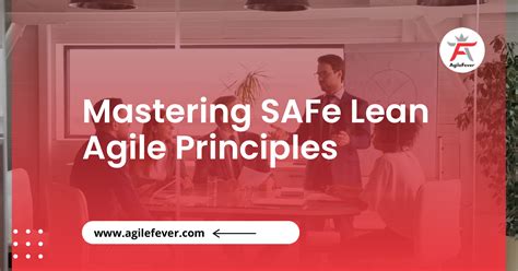 Maste The Safe Lean Agile Principles Expert Guide