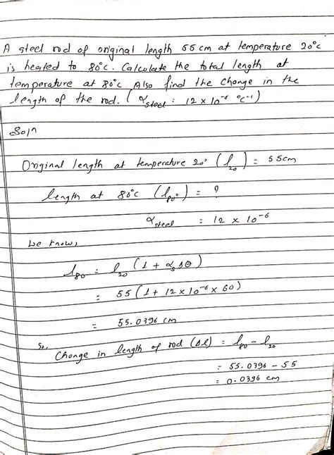 Thermal Expansionsolidnumericalspart 1