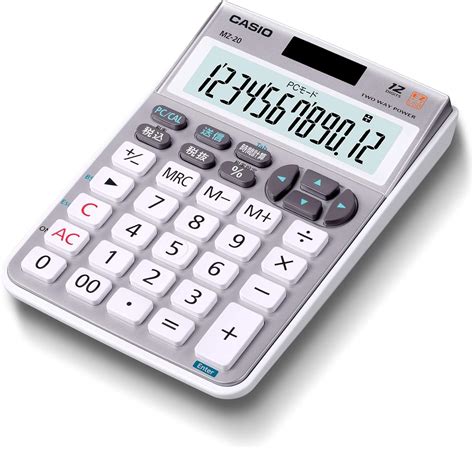 Amazon Casio MZ 20SR N Numeric Keypad Calculator Mini Just Type
