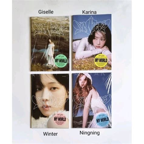 Jual Aespa The 3rd Mini Album My World Intro Ver Shopee Indonesia