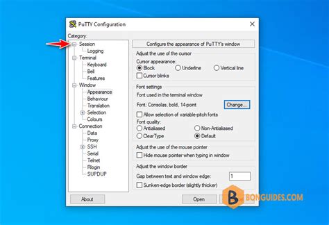 How To Change The Font Size In PuTTY