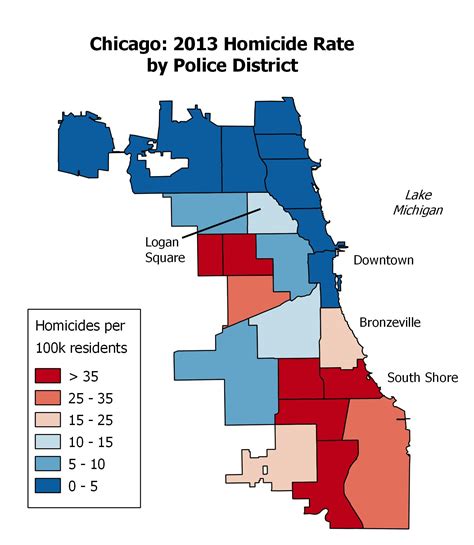 Maps Of Crime In Chicago Crime In Different Neighborhoods The New Republic