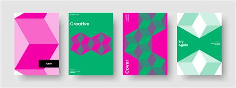 기하학적 책 표지 디자인입니다 격리된 브로셔 템플릿입니다 현대 포스터 레이아웃 배경 전단 기치 보고서 비즈니스 프레젠테이션