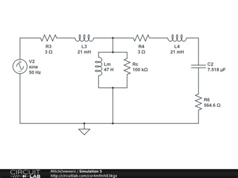 Simulation CircuitLab