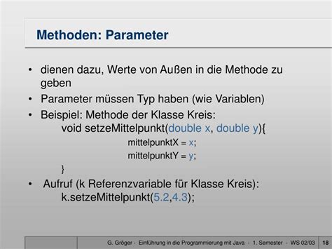 Ppt Einführung In Die Programmierung Mit Java Powerpoint Presentation Id 943934