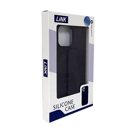 كفر ايفون 14 برو ماكس مع ستاند ومغناطيس أسود Link