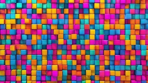 Premium Ai Image 3d Render Abstract Geometric Seamless Background