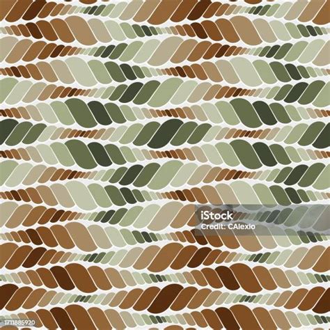 흰색 배경에 다이아몬드 모양의 여러 가지 빛깔의 기하학적 요소가 있는 줄무늬 구성 색상의 음영이 다른 작은 요소 원활한 벡터 패턴입니다 질감으로 좋습니다 0명에 대한 스톡