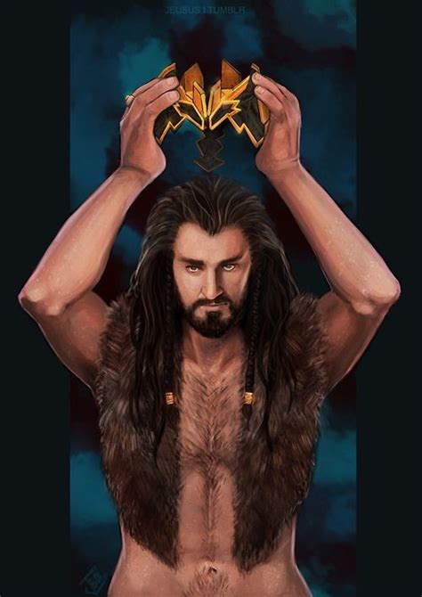 The Warrior And The King Sexy Thorin Fanart Did It Just Get Hotter In
