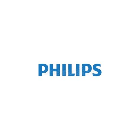 Philips Logo Editorial Ilustrativo Sobre Fondo Blanco Foto De Archivo