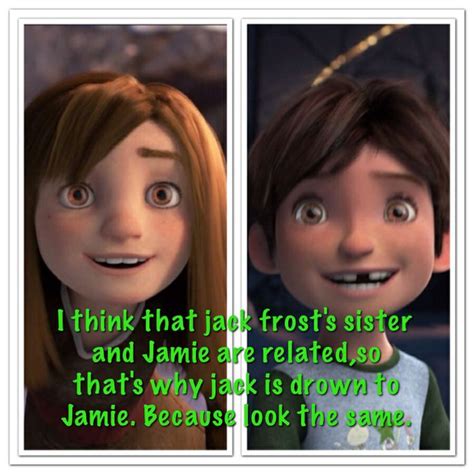Jack Frost Rise Of The Guardians Sister