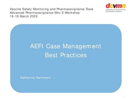 Pdf Aefi Case Management Best Practices · Aefi Case Management Best Practices Katharina