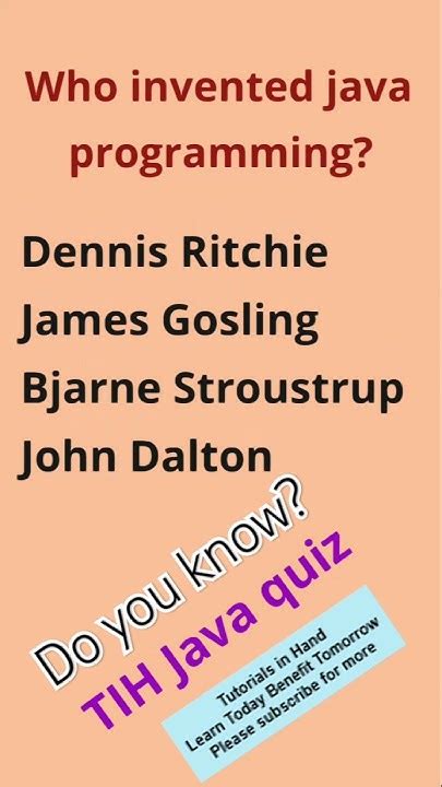 who invented java programming java javatutorial javainstitute shorts short shortsfeed