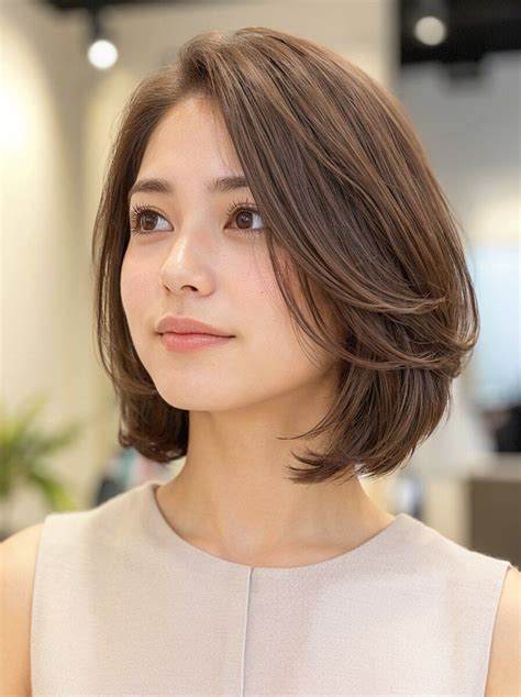 Clanc 7 ミディアム 女性 30代 普通 By Clanc 横浜【クラン】のヘアスタイルをご紹介【2025】 レイヤーカットヘア