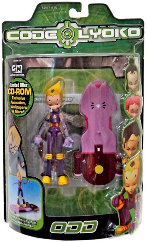 Code Lyoko Series 1 Odd Action Figure Laser Arrow Launching Toy Biz Toywiz