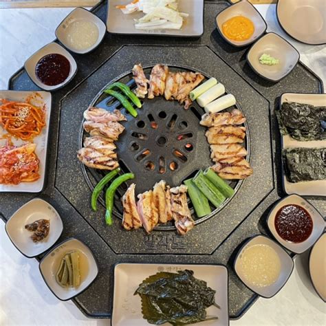 광명역 광명동굴맛집 숯불닭갈비 팔각도 줄서서 먹는 어반브릭스맛집 네이버 블로그