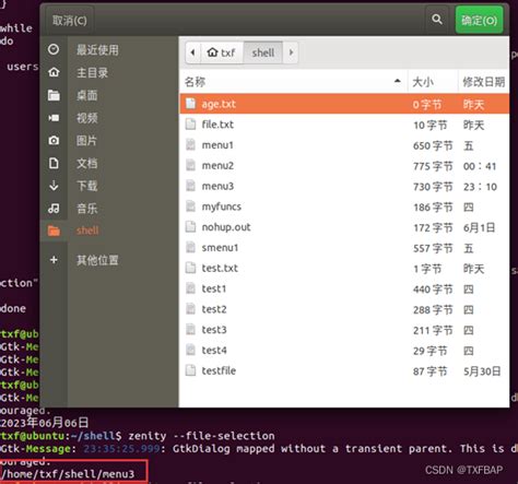 高级shell编程第二章笔记——图形化桌面环境的脚本编程shell脚本写图形化界面 Csdn博客