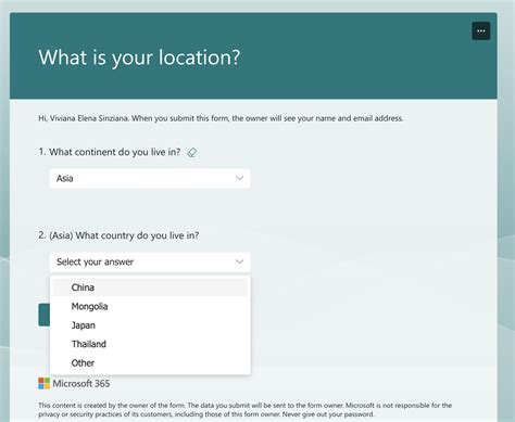 solved cascade dropdown in ms form stored to sharepoint l power platform community