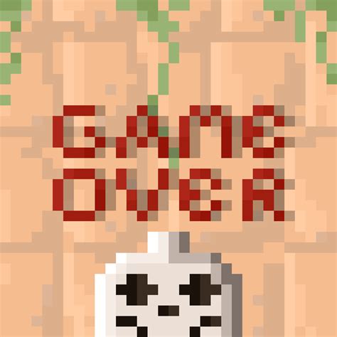 Minecraft Skeleton Face Pixel Art