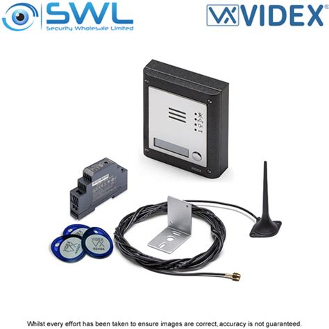 Videx GSM K G S M G Intercom Kit Single Button SWL