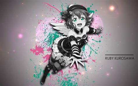 Kurosawa Ruby Splat By Ferackx On Deviantart