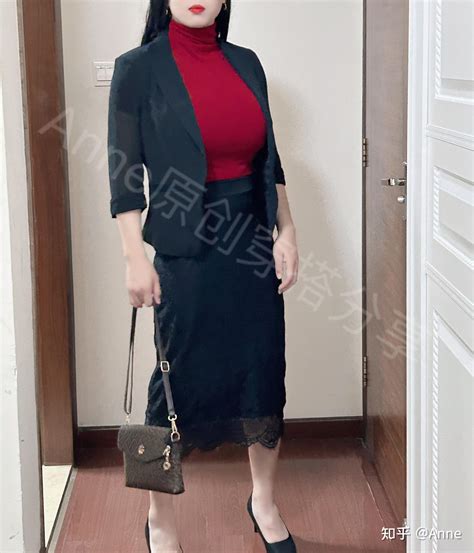 胸大女装穿搭分享6职业装 知乎