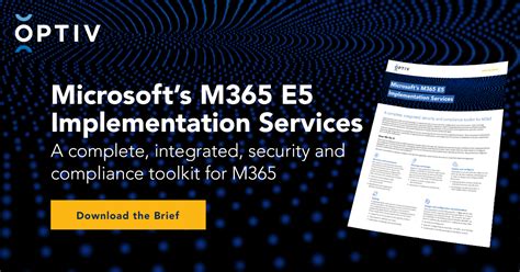 Microsoft E5 Implementation Services Optiv