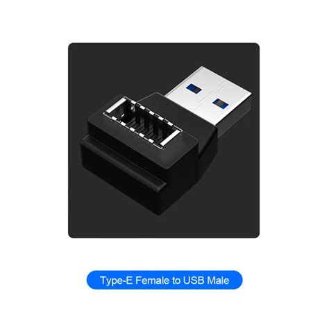 MOTHERBOARD TYPE E To USB Adapter Desktop Computer PC Connector Part C EUR PicClick FR