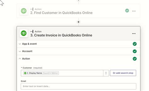 Failed To Create A Create Invoice In QuickBooks Online Invalid Number Sound In Motion