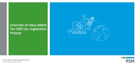 Overview On Value Added Tax VAT De Registration Process RSM Tanzania