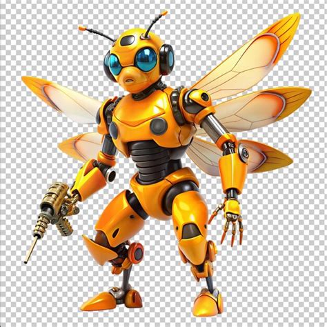 Robotic Firefly Psd High Quality Free Psd Templates For Download