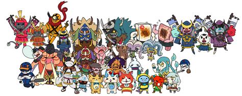 Yw3 Medallium Mural Quest But I Add A New Yokai Every Day 36