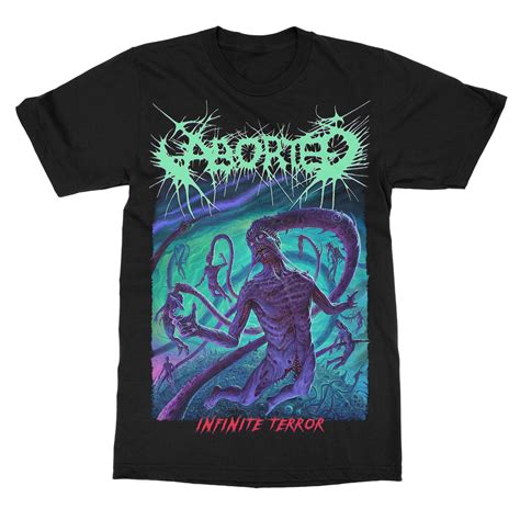 Aborted Infinite Terror Glow T Shirt