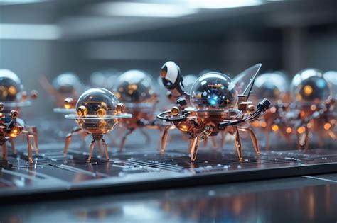 Premium AI Image | Nanobot Revolution