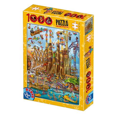 Puzzle D Toys Cartoon Collection Sagrada Familia 1000 Db Emaghu