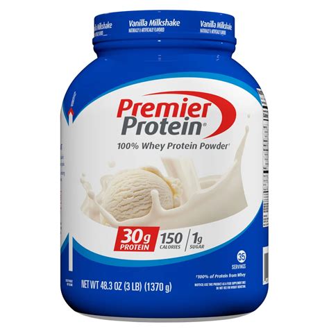 Premier Protein Whey Protein Powder Vanilla 3 Lbs Costco
